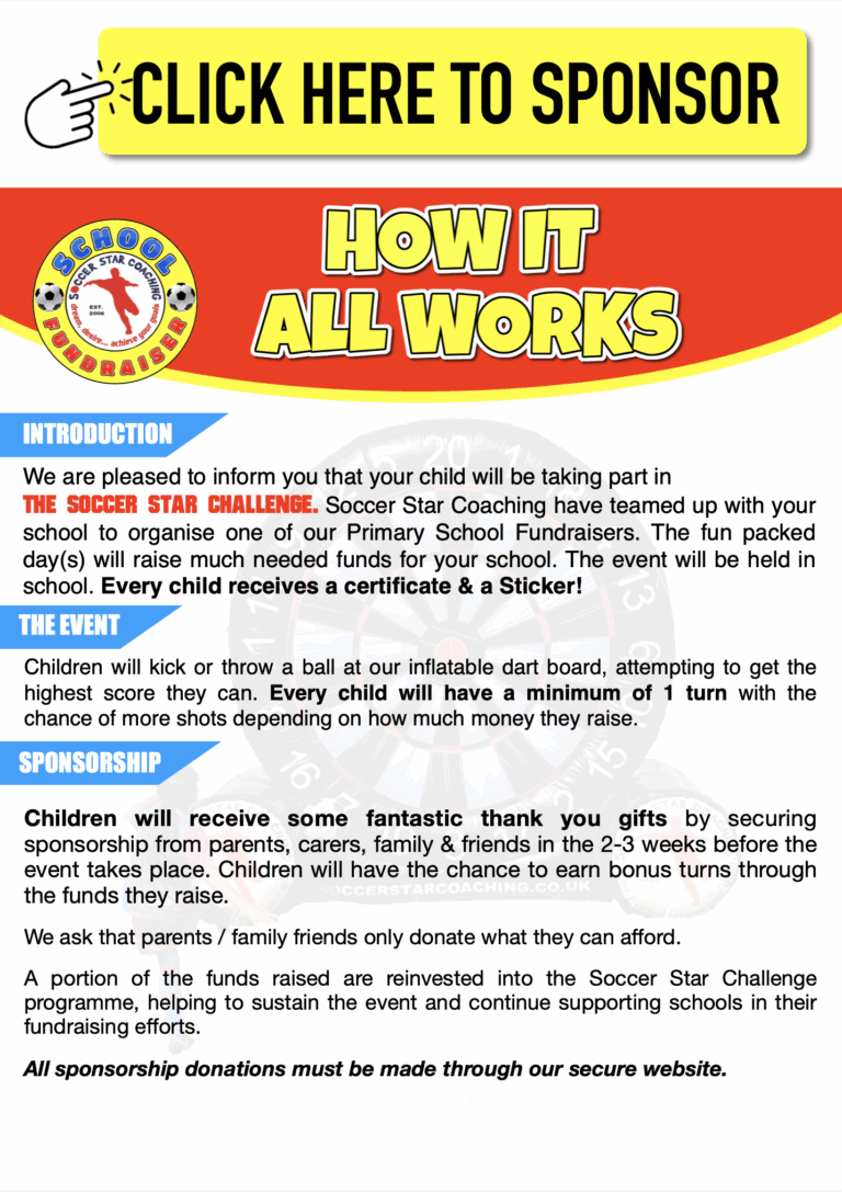 IVER HEATH JUNIOR SCHOOL FUNDRAISER - Soccer Star Coaching